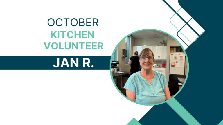 Meet Jan, October's Nominated Kitchen Volunteer - Edmonton Meals on Wheels